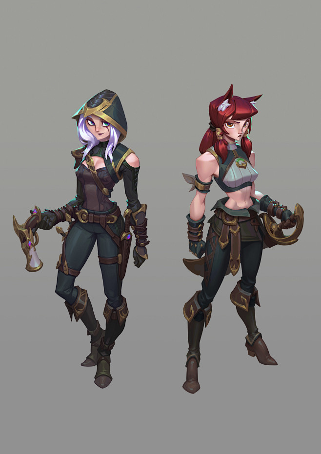 Bilgewater Bounty Hunter-花瓣网