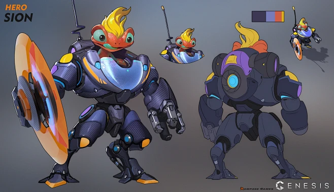 Sion Concept, YongWei Sun : This is a frog just coming out of the ...