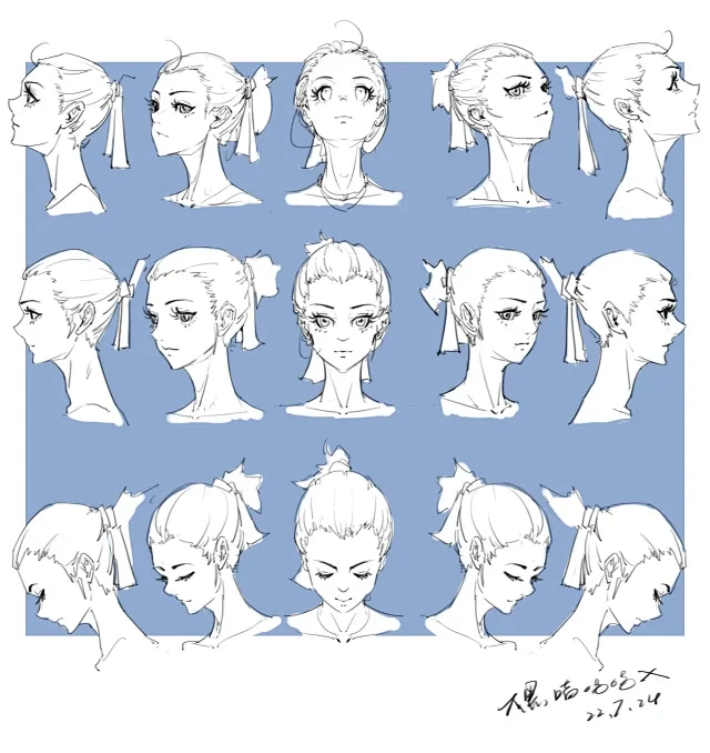 男生不同角度头部 - 小红书搜索-花瓣网