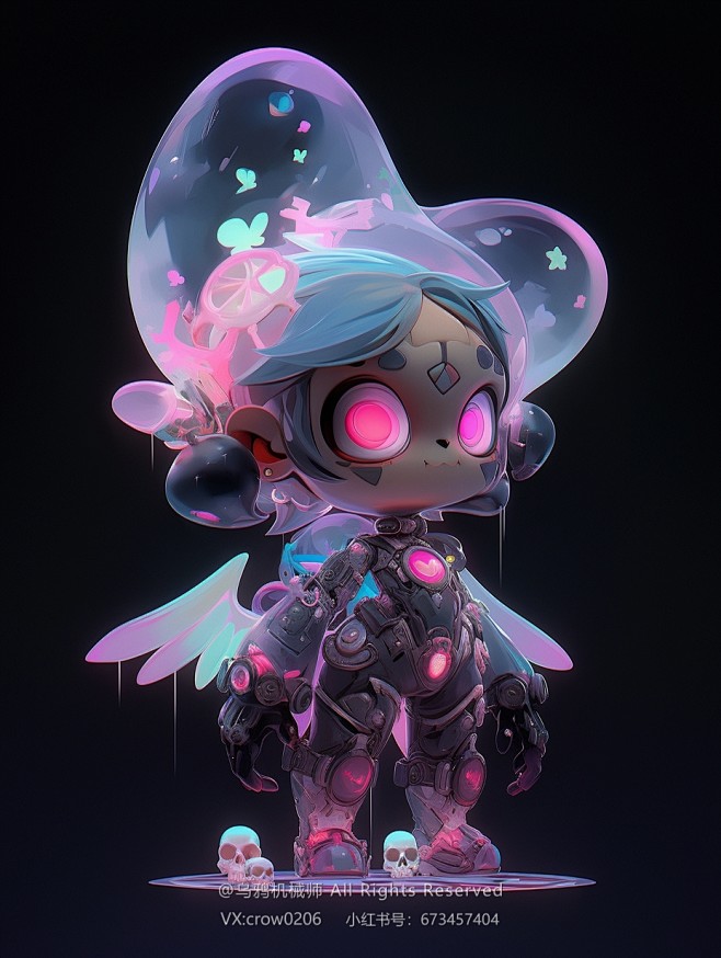 Art toys 艺术公仔,盲盒公仔,doll 设计，手办 (448)