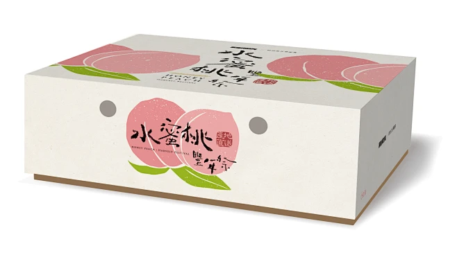 package design ILLUSTRATION Fruit peach-花瓣网