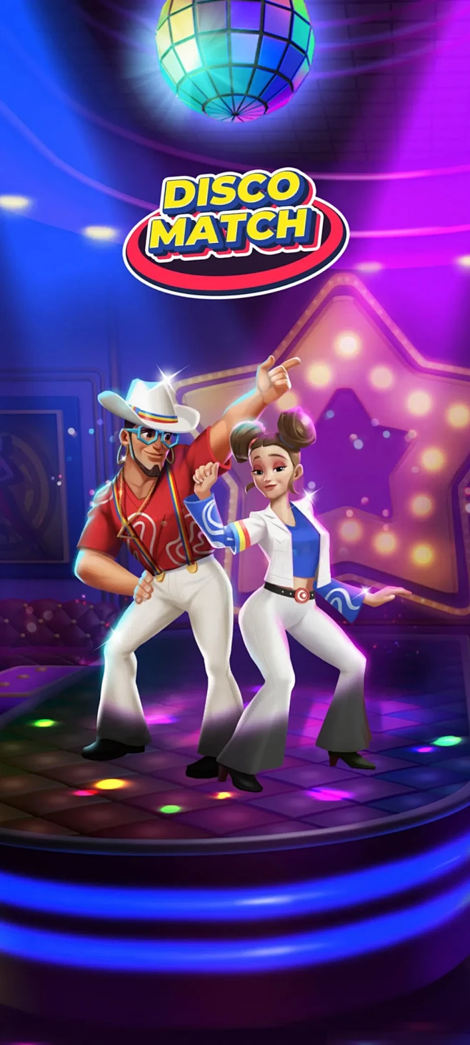 disco match-游戏截图-GAMEUI.NET-游戏UI/UX学习、交流、分享平台-花瓣网