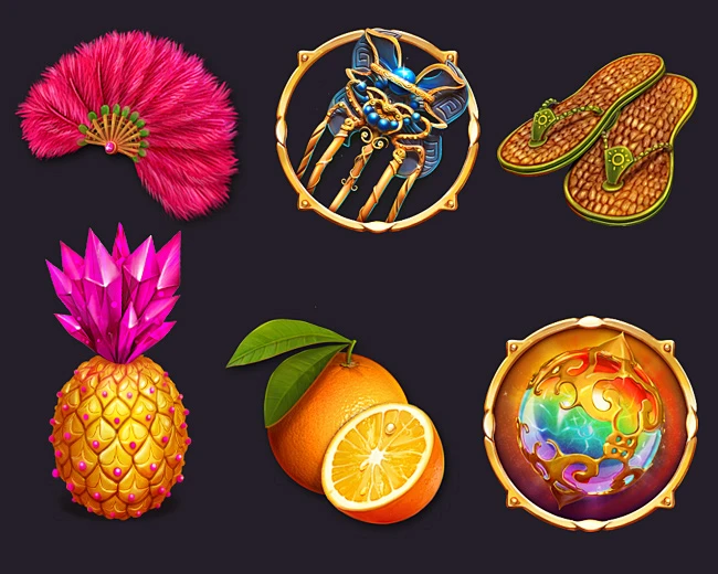 Game art for Slot game : Art for slot project that I show here was made ...