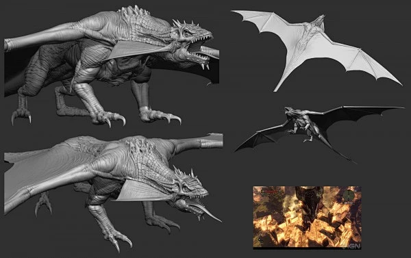 dragon hirez for The Witcher 2-花瓣网