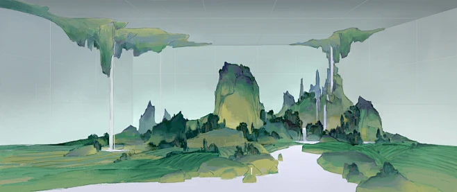 illusion, Dawei Lu : illusion by Dawei Lu on ArtStation.-花瓣网