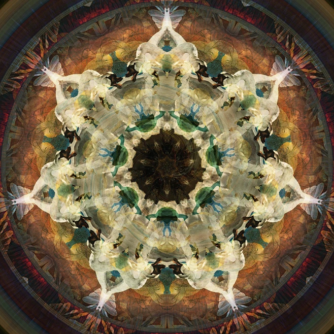 Assorted Sevenfolds : Geometrically altered images further modified ...