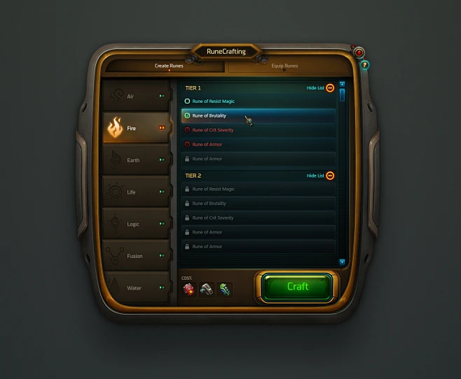 Concept rune crafting-花瓣网