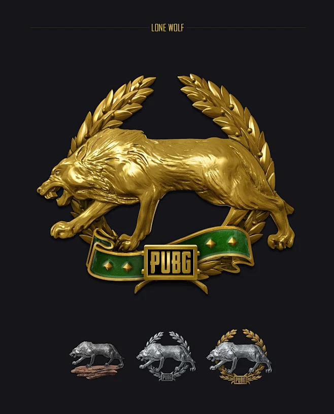 PUBG: BATTLEGROUNDS PC 10.1 - MASTERY MEDALS on Behance-花瓣网