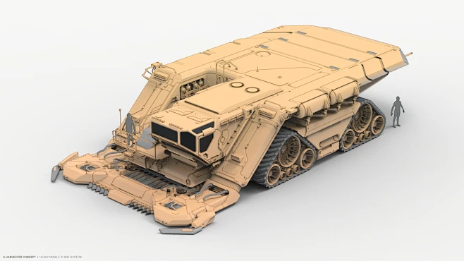 Harvester, Max Emski : A Harvester is a slow-moving vehicle designed ...
