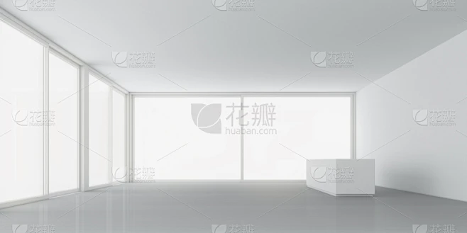 白色,三维图形,建筑,室内,住宅房间,柏林墙,运曲小管,拉凡他那石拱,设计,照亮素材-花瓣网