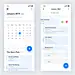 Calendars Ui Screens - UI Kits : Calendars Ui Screens-花瓣网