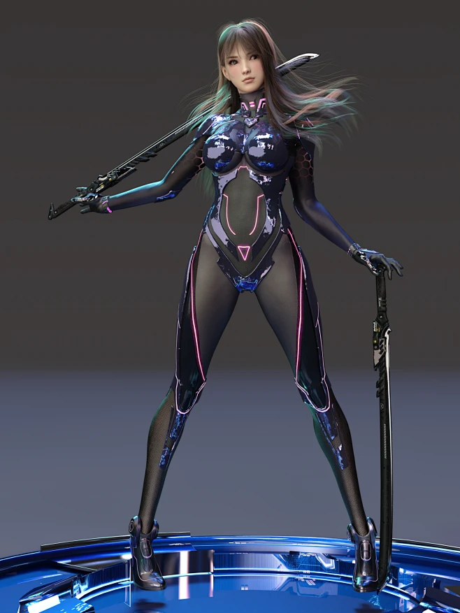 P站整理 Hxwxrf 209P-CG角色-微元素 - Element3ds.com!-花瓣网