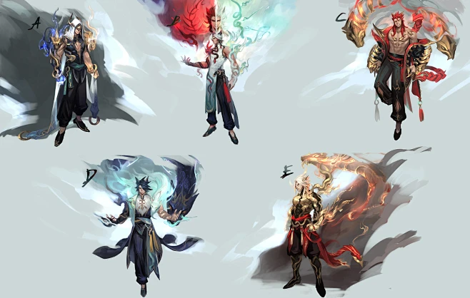 Radiant Serpent Sett concept-花瓣网