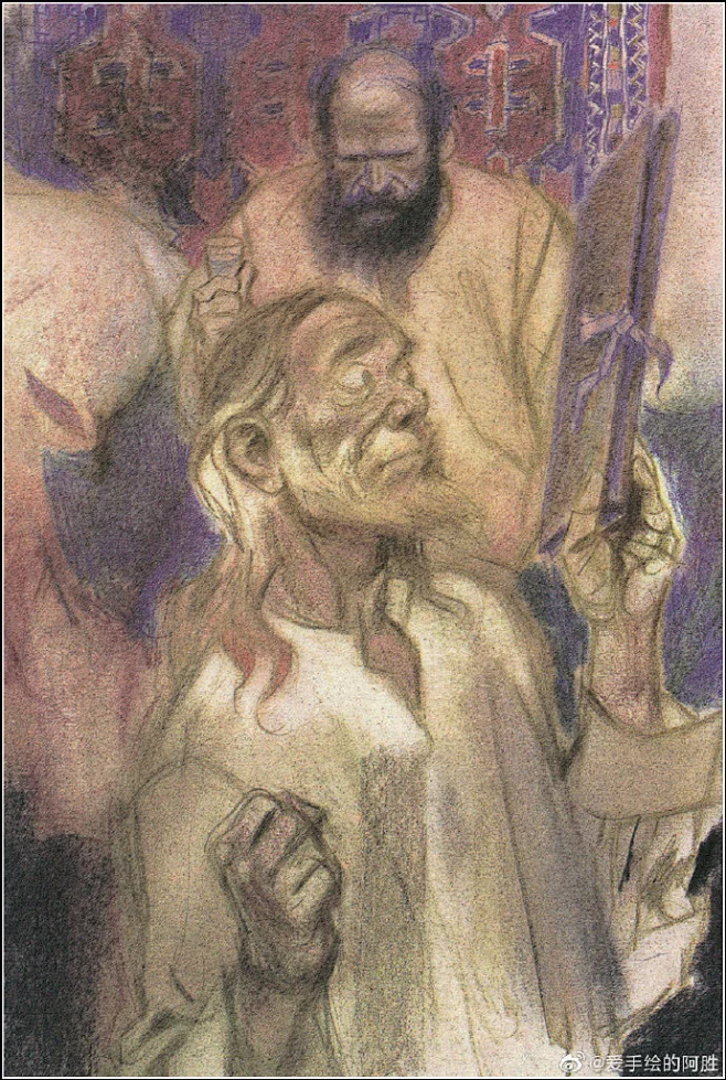 苏联时期的插画家 Gennady Novozhilov 1936-2007 这画风好现代啊~！！！爱了爱了~ -花瓣网