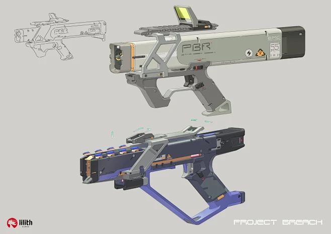 Weapons For Project Breach-花瓣网
