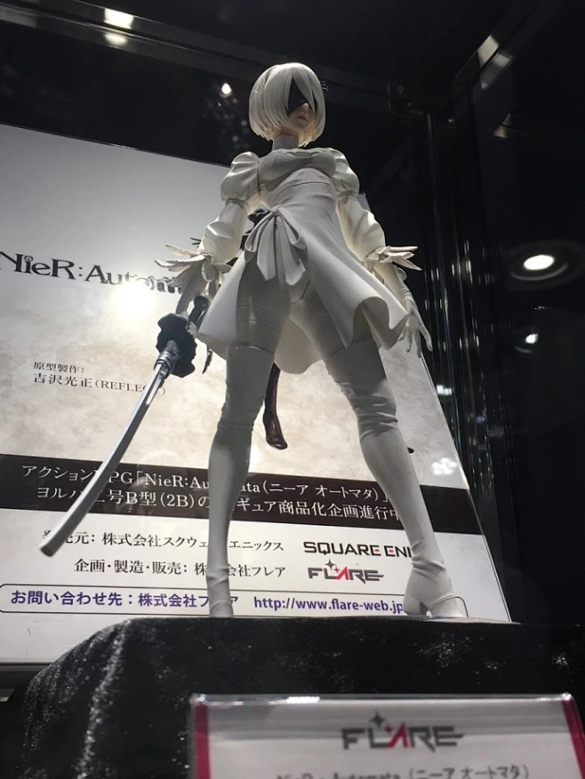 flare 2B 手办原型多图 转自 推特、akiba photo graphy -花瓣网