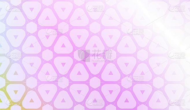 Light Pastel color Gradient Background with Geomet