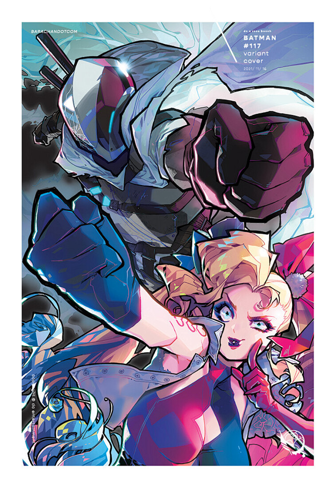 潮流欧美-伪厚涂ArtStation - rose besch - 19