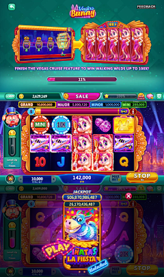 GUI-界面-slots-花瓣网|陪你做生活的设计师