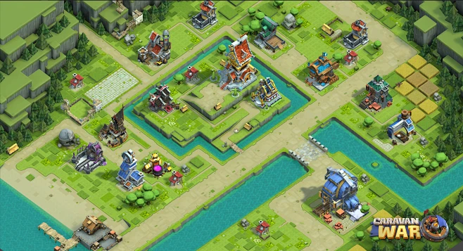 CARAVAN WAR, Nguyen Hoang : Caravan war is the best project I ever took ...