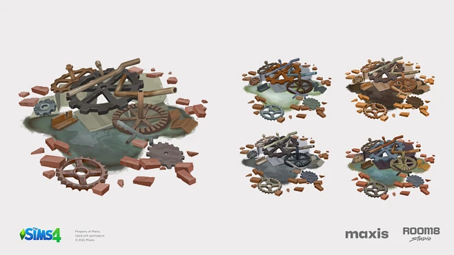 Props (Sims 4)-花瓣网