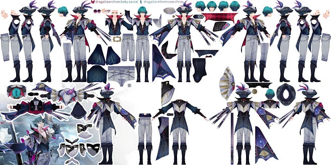 Brant model references by DragaliaArchive-花瓣网