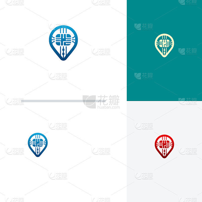 Secure Point symbol designs concept vector, Protec