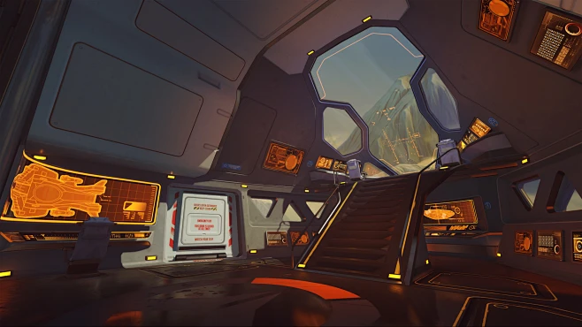 Overwatch : Dropship, Andrew Klimas : I had the pleasure of creating ...