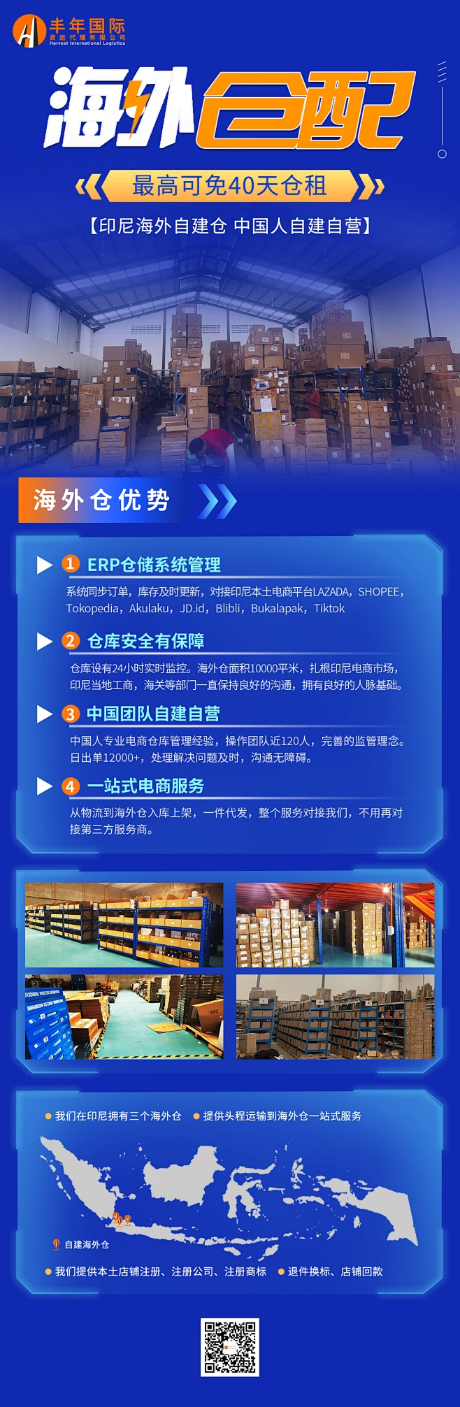 海外仓长图海报-花瓣网