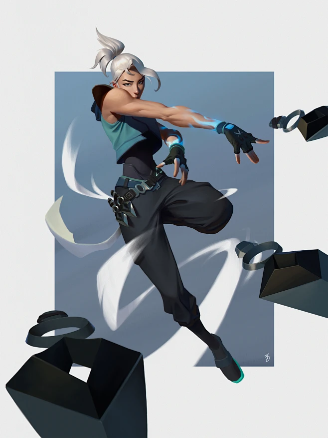 Jett & Viper Fanarts-花瓣网