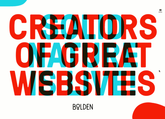 Bolden - Awwwards SOTD-花瓣网