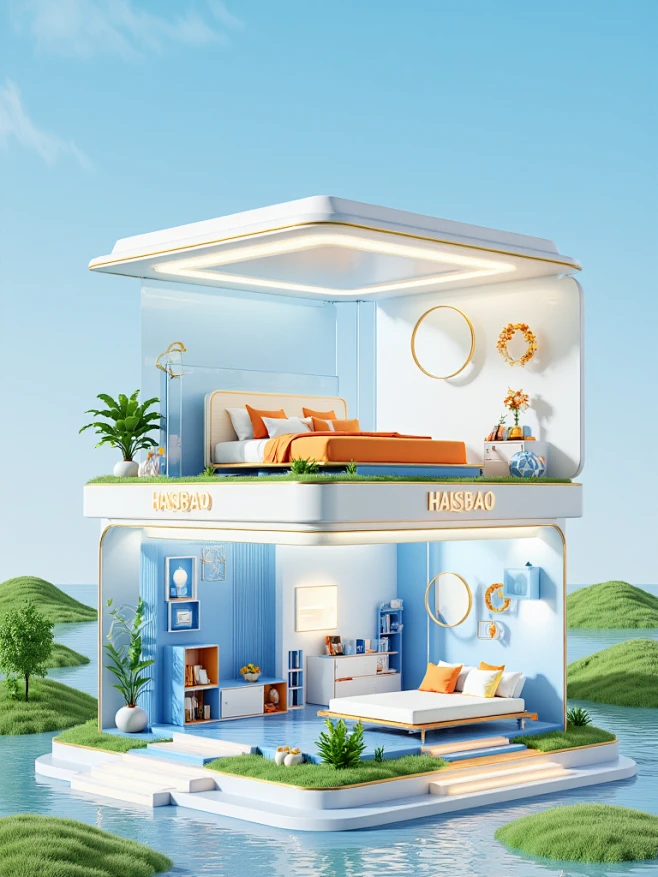 R_电商 | 海报平台展台-LoRA-挣钱养菜菜-LiblibAI-花瓣网