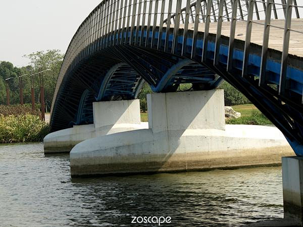 景观桥设计#zoscape#桥墩设计