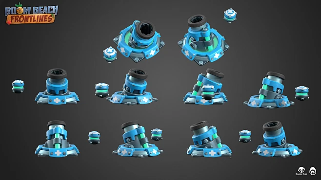 Boom Beach: Frontlines - Medi Launcher, Ocellus - SERVICES : Space Ape ...