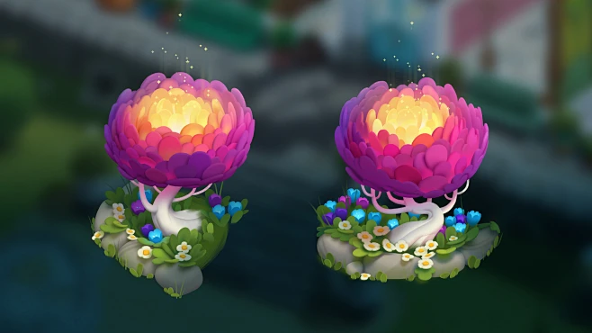 Magic trees-花瓣网