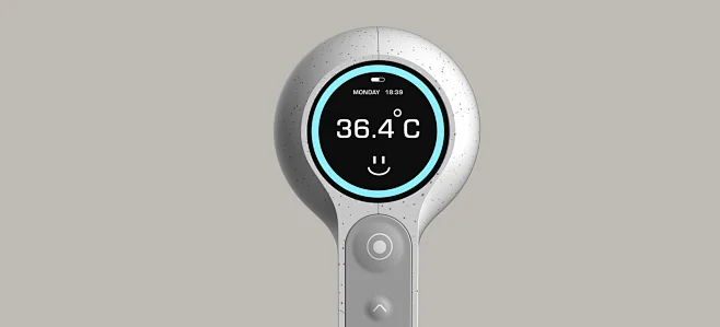 IR Thermometer : A fun little side project for #renderweekly . The idea behind the design of ...