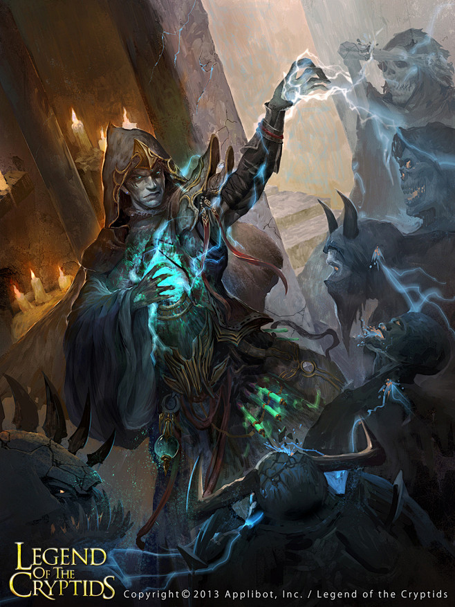 万智牌卡牌插画Legend of the cryptids来自cgbook.cn (186)