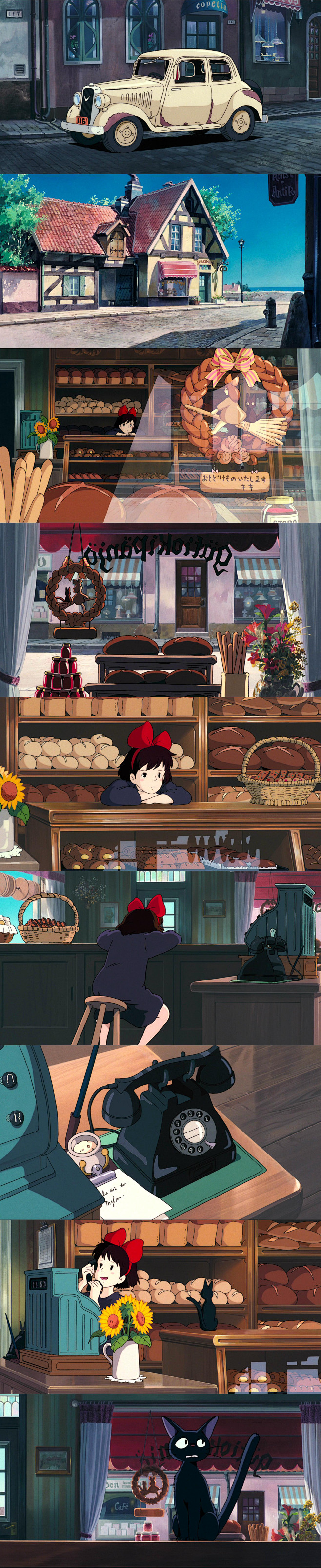 【魔女の宅急便 Kiki's Delivery Service 1989】33 吉卜力宫崎骏 #电影场景# #电影截图# #电影海报# #电影剧照#