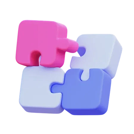 Jigsaw 3D Icon