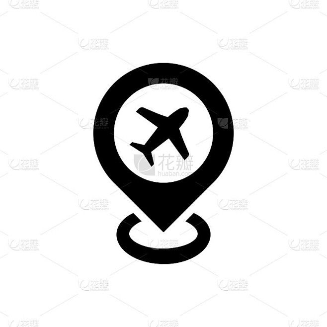 旅游目的地的图标