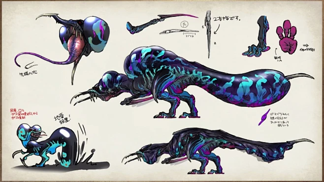 《怪物猎人：荒野》角色概念设计图：超帅猎人、娇羞铁匠！(4)_游侠网 Ali213.net-花瓣网