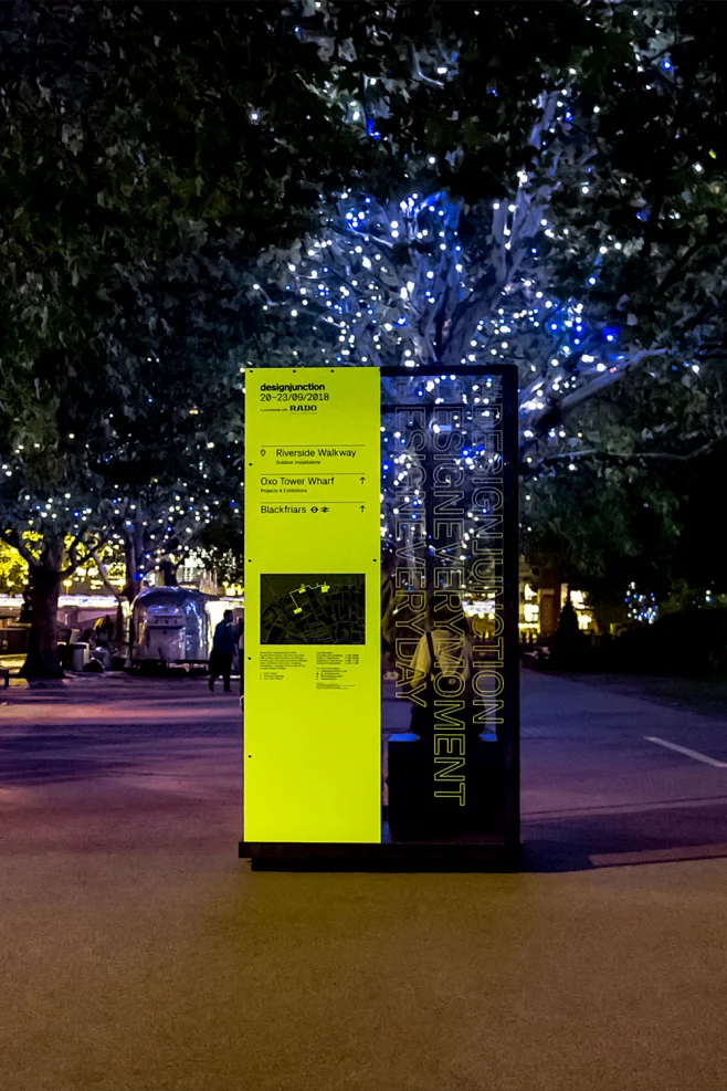 Design Junction Wayfinding Strategy - Maynard Design : Event wayfinding ...