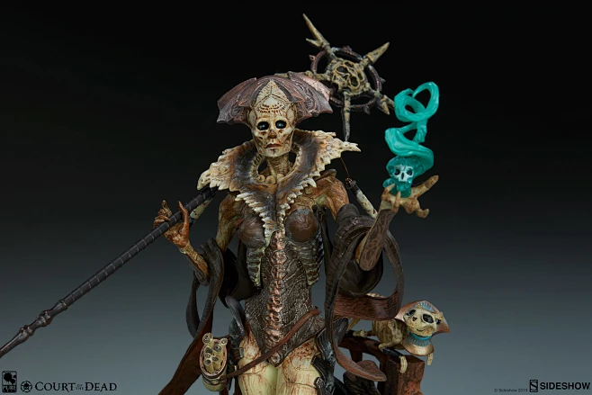 Court of the Dead Xiall - Osteomancers Vision Figure : The Xiall ...