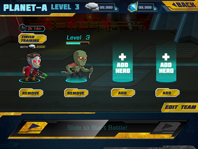 《银河护卫队》 GOTG Game UI http://www.zcool.com.cn/work/ZNTMwMjQwMA==.html