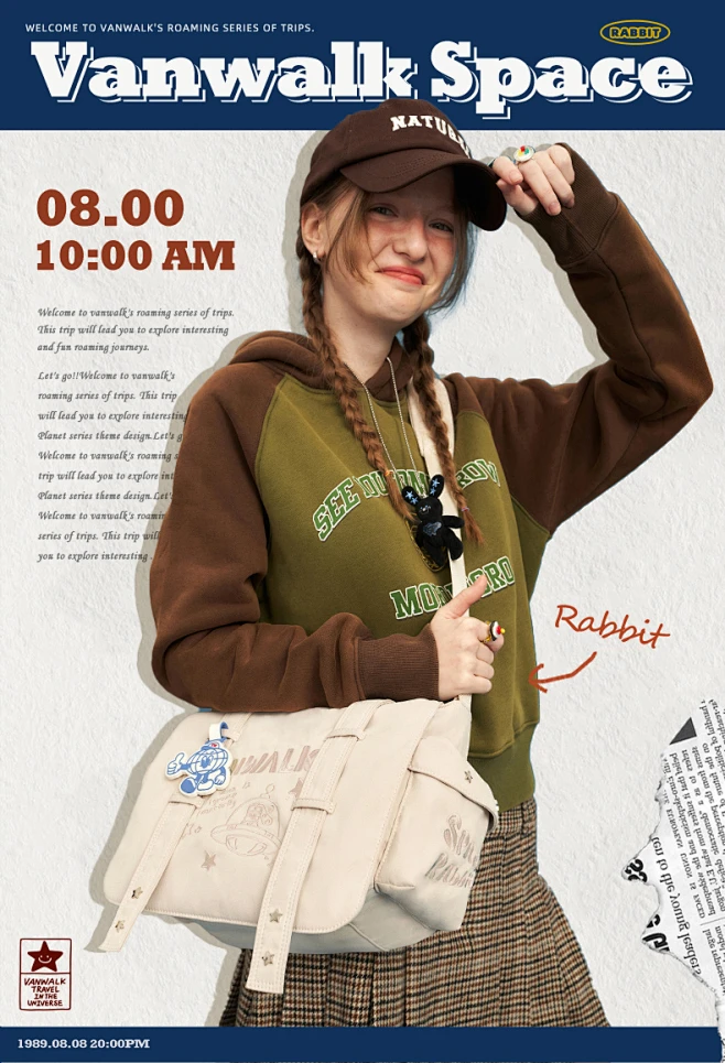 VANWALK星球兔 美式复古少女斜挎包ins大容量学生通勤邮差包百搭-tmall.com天猫 - - - - - - - - - - - - - - ——→ 【 率叶插件，让您的花瓣网更好用 ...