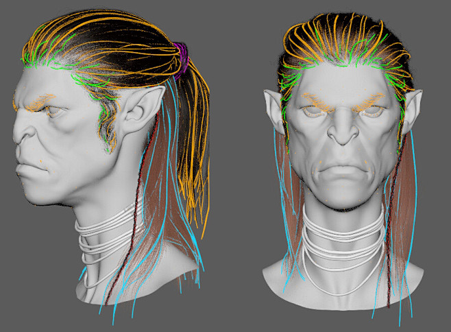 Orc head