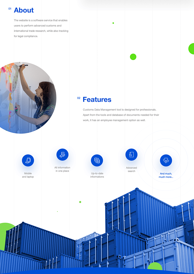 Customs Data Management - UX process case study