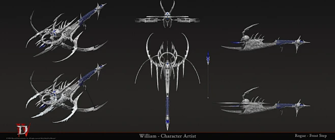 Diablo IV | Frost Step Concept Art-花瓣网