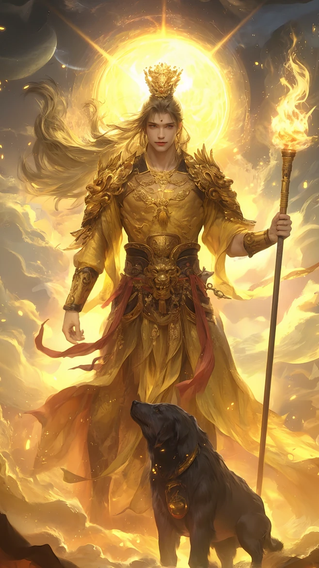 LL-(诛仙)杨戬与哮天犬1-hzj(4)-花瓣网