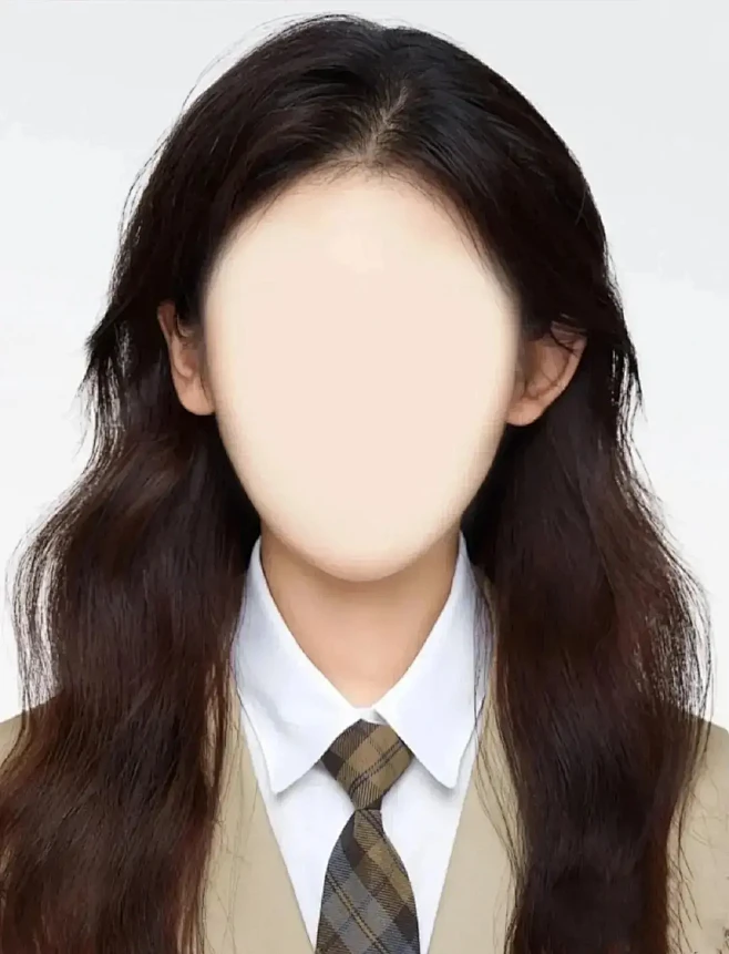 韩式证件照模板来了！#证件照 #韩版证件照 #p图 -花瓣网